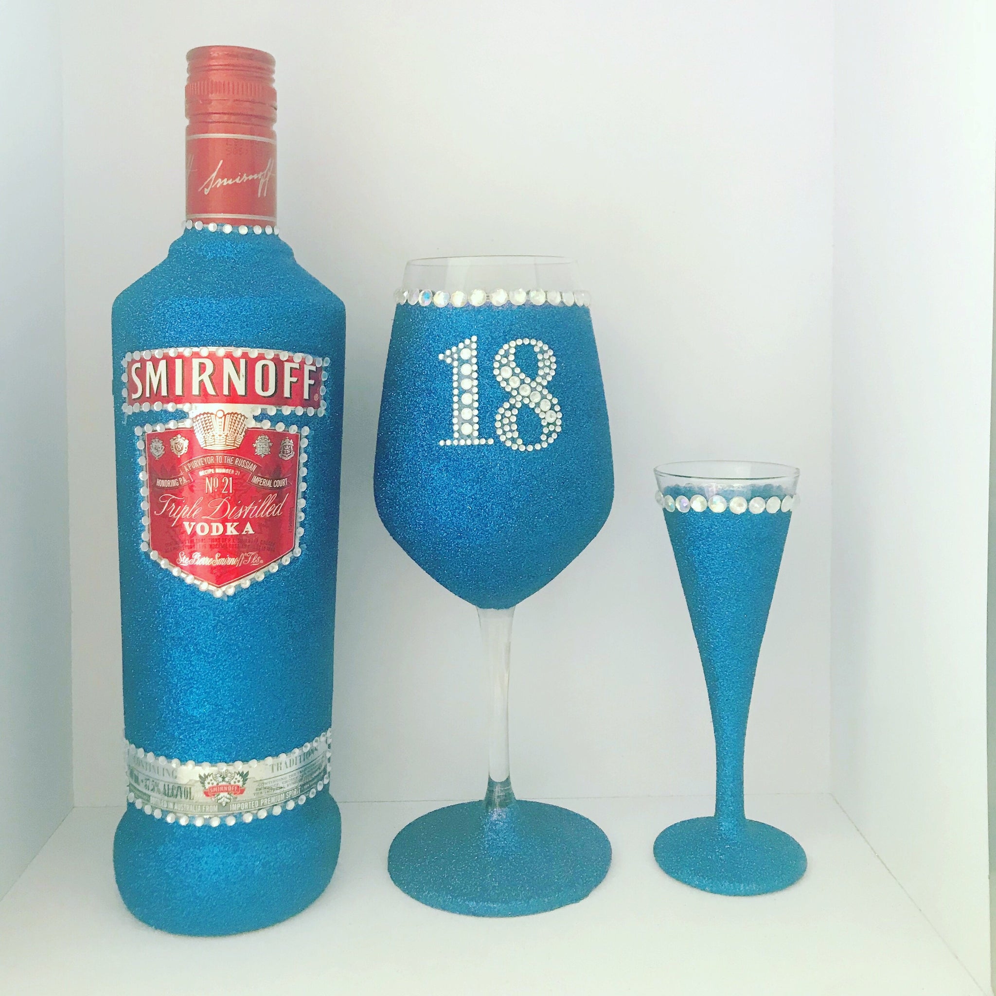 Vodka, Glass & Shot Glass – C Bryan T/as Glittering Gifts Australia